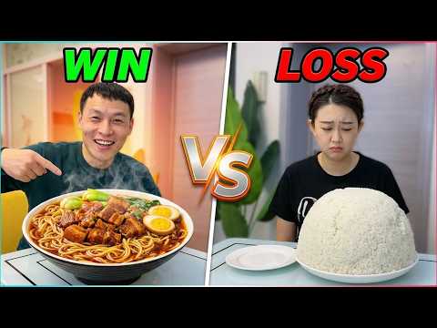 Funny Husband and Wife Eating Show: Epic Food Battle! 🤣😂#funny #vlog33