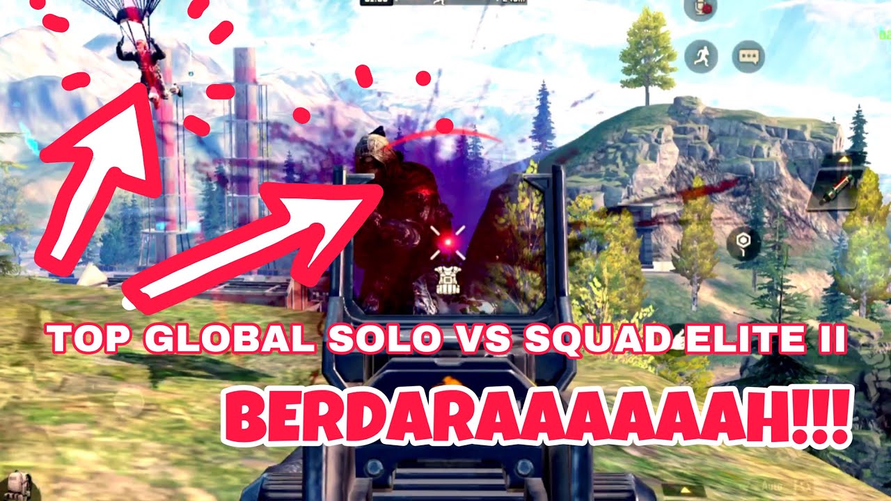 TOP GLOBAL ELITE II SOLO VS SQUAD | di PERKOSA TERUS | COD MOBILE ...