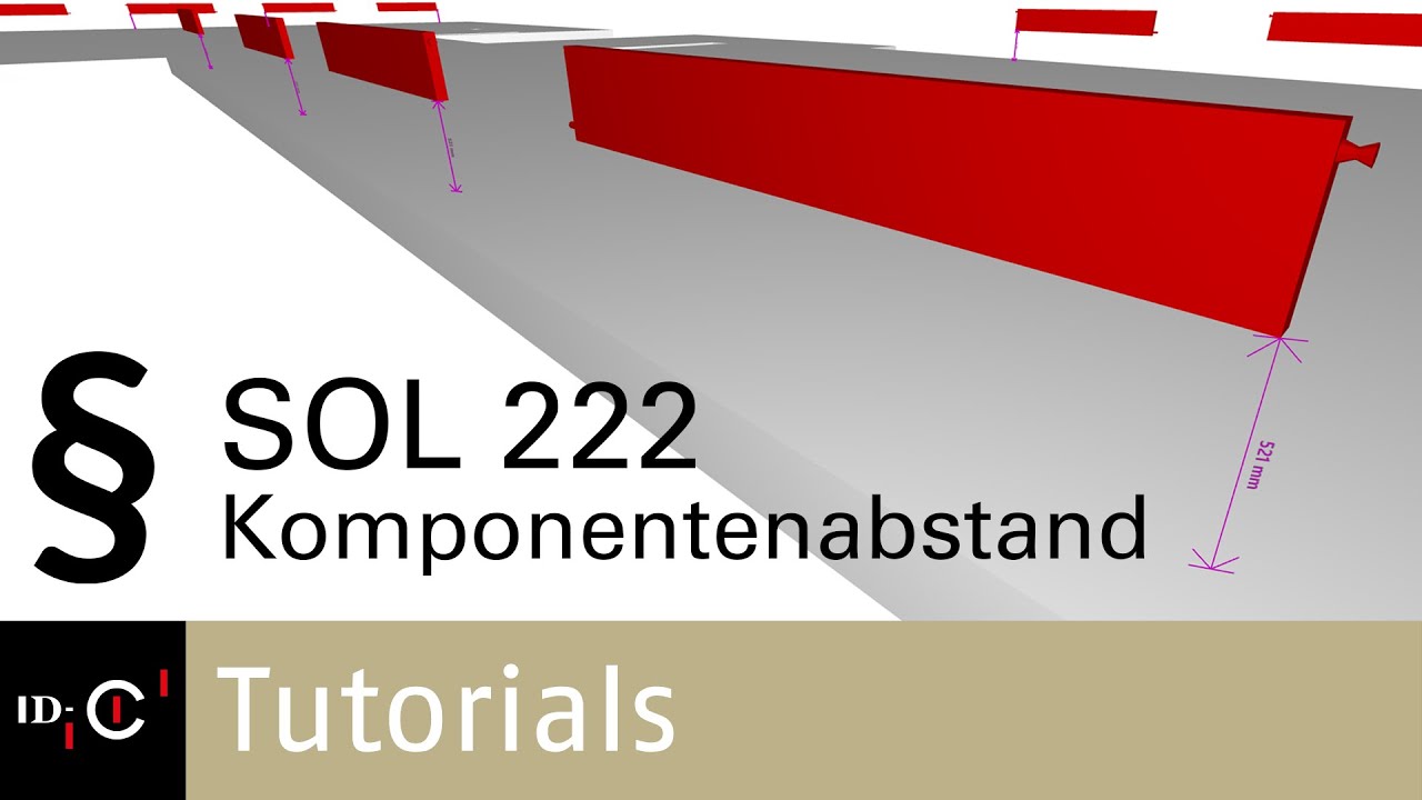 SOLIBRI Tutorial | Regel SOL 222 - Komponentenabstand - YouTube
