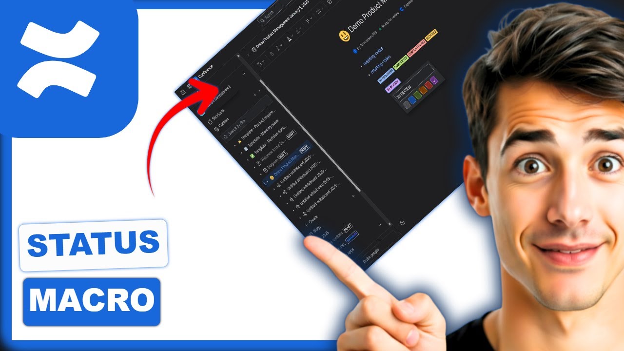 How to use status macro in confluence (Easiest Way)(2026 Guide) - YouTube