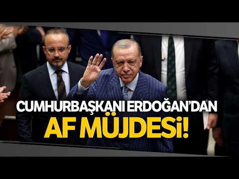 Cumhurbaşkanı Erdoğan'dan Öğrencilere Müjde, Af Geliyor