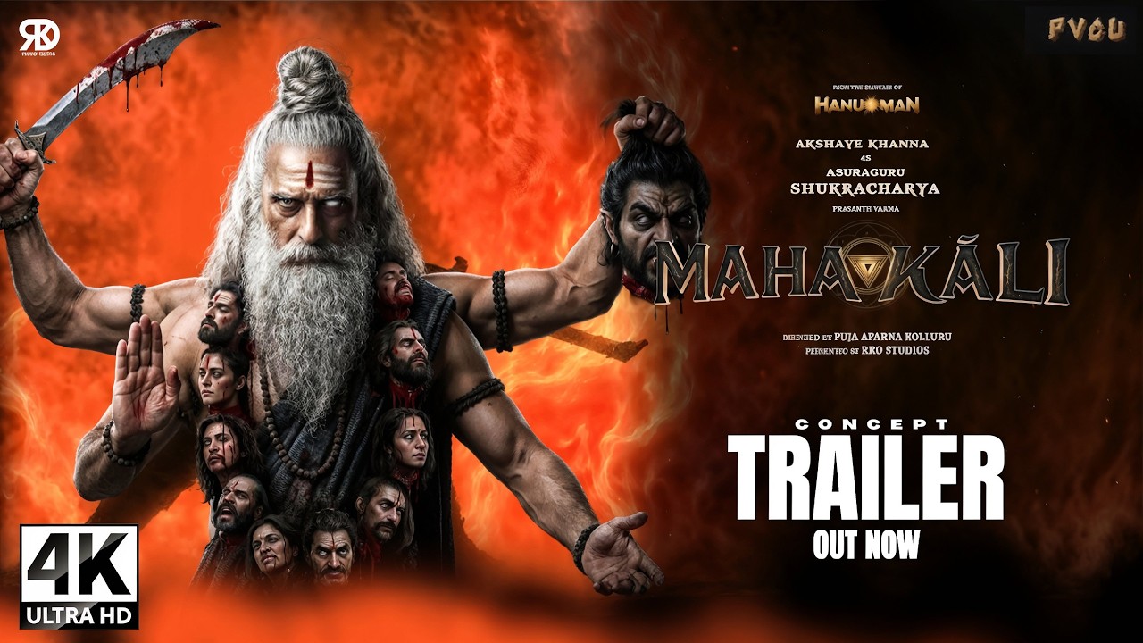Mahakali | Concept Trailer | Prasanth Varma |Akshaye Khanna | Puja ...