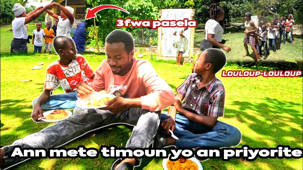 Montre timoun yo ansyen jwèt nou yo. San teknoloji | Yon bon jounen ...