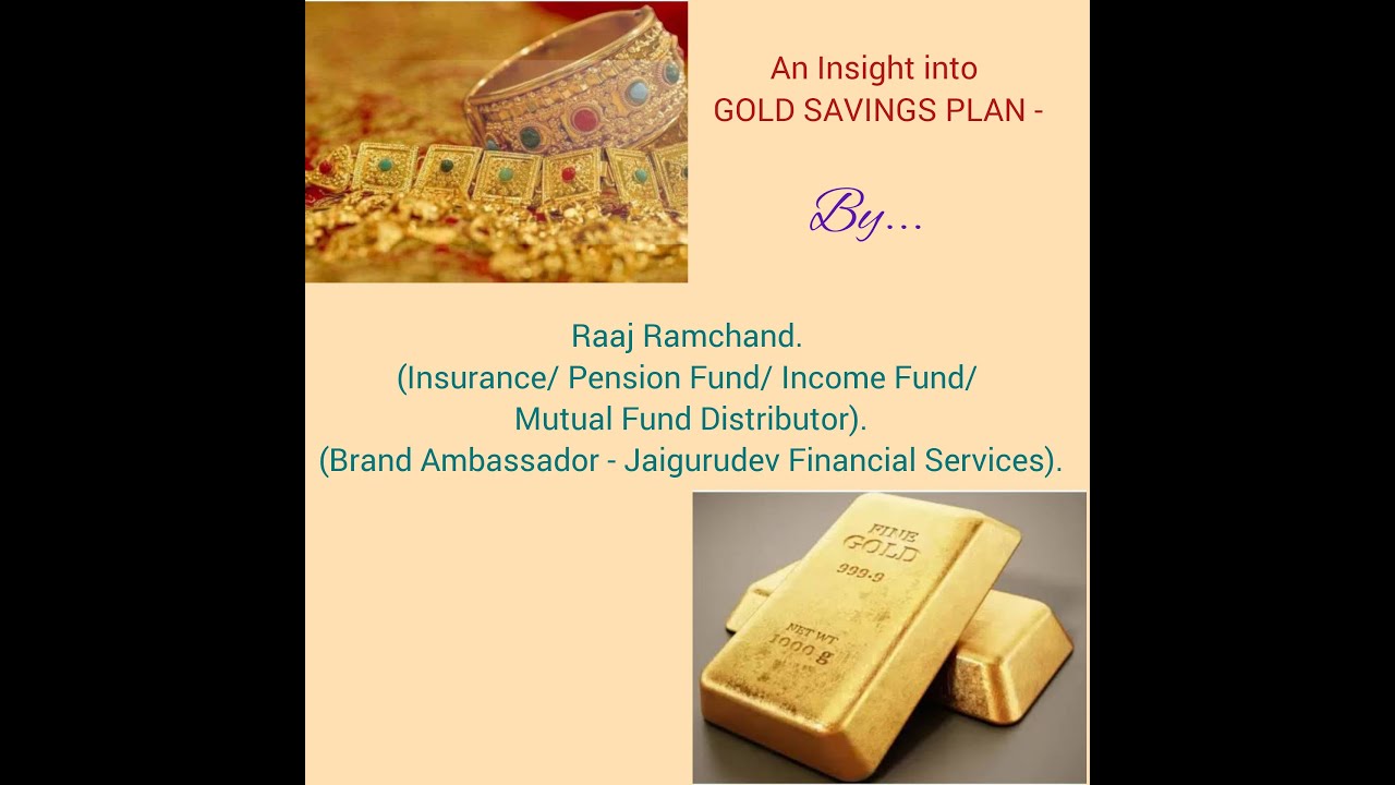 DIVERSIFY Your INVESTMENTS by INVESTING into GOLD SAVINGS PLAN - YouTube