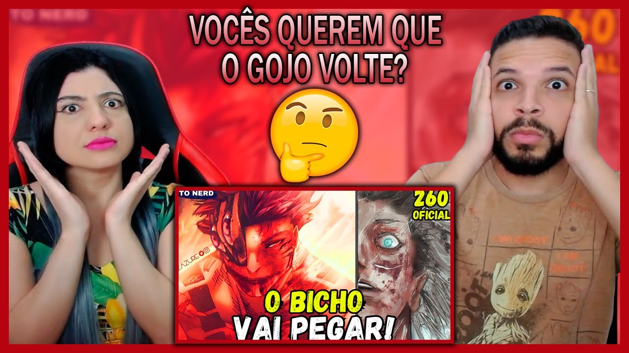 2º ROUND: RYOMEN SUKUNA VS SATORU GOJO ? JUJUTSU KAISEN 260 (REACT ...