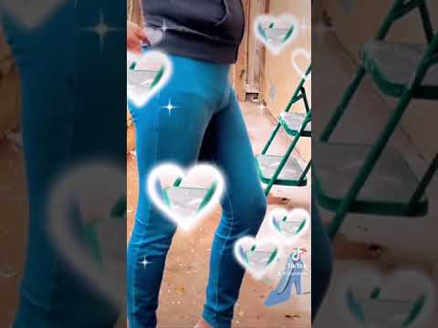 Crossdresser In jeggings and heels booty caking
