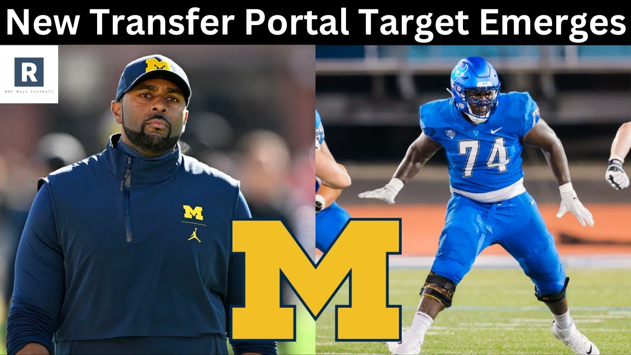 Michigan Football Transfer Portal Update | New Targets Emerges? - YouTube