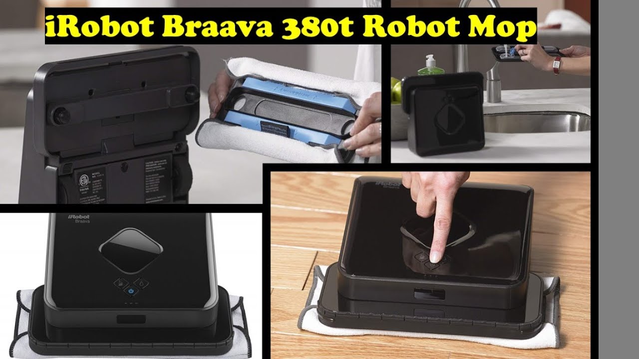 iRobot Braava 380t Robot Mop Review & Demo 2019 - YouTube