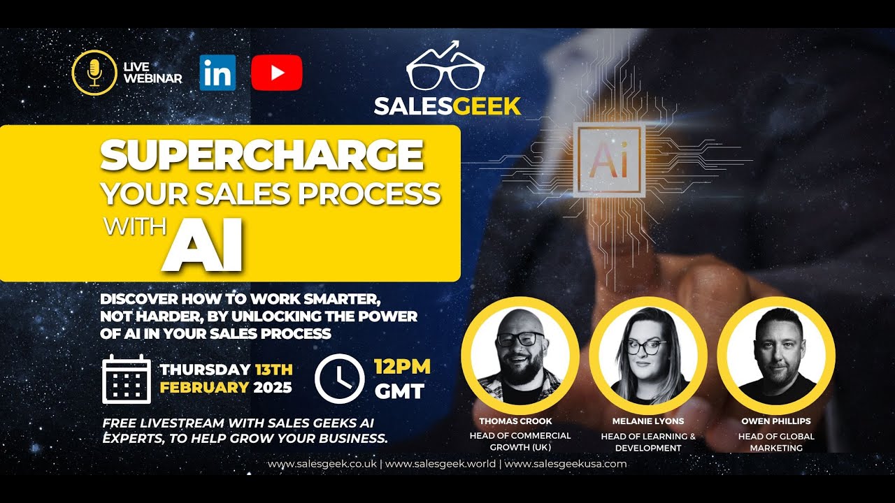 Supercharge Your Sales with AI! - YouTube