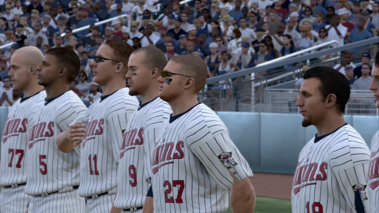 MLB 13 The Show - Opening Day Gameplay & Presentation (Twins vs Tigers ...