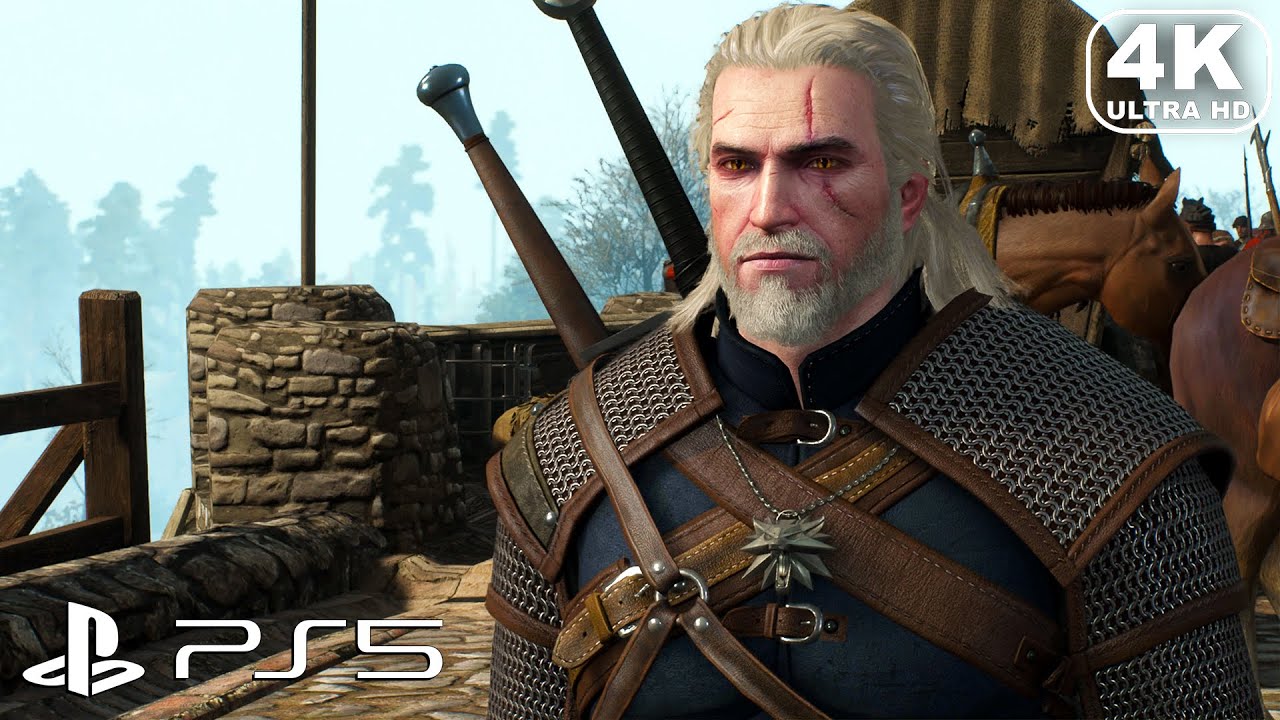 Geralt intimidates the Redanian Soldier to let him in Oxenfurt ...