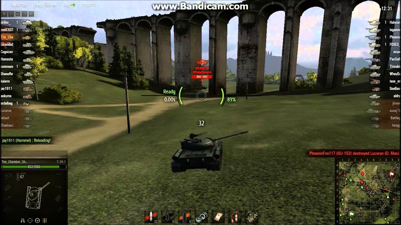 World of Tanks- What a T-34-1 can do - YouTube