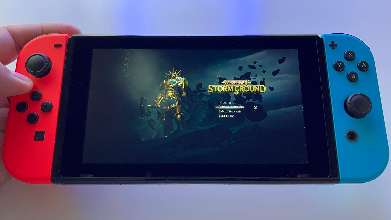 Warhammer Age of Sigmar: Storm Ground (1) | Nintendo Switch V2 handheld ...