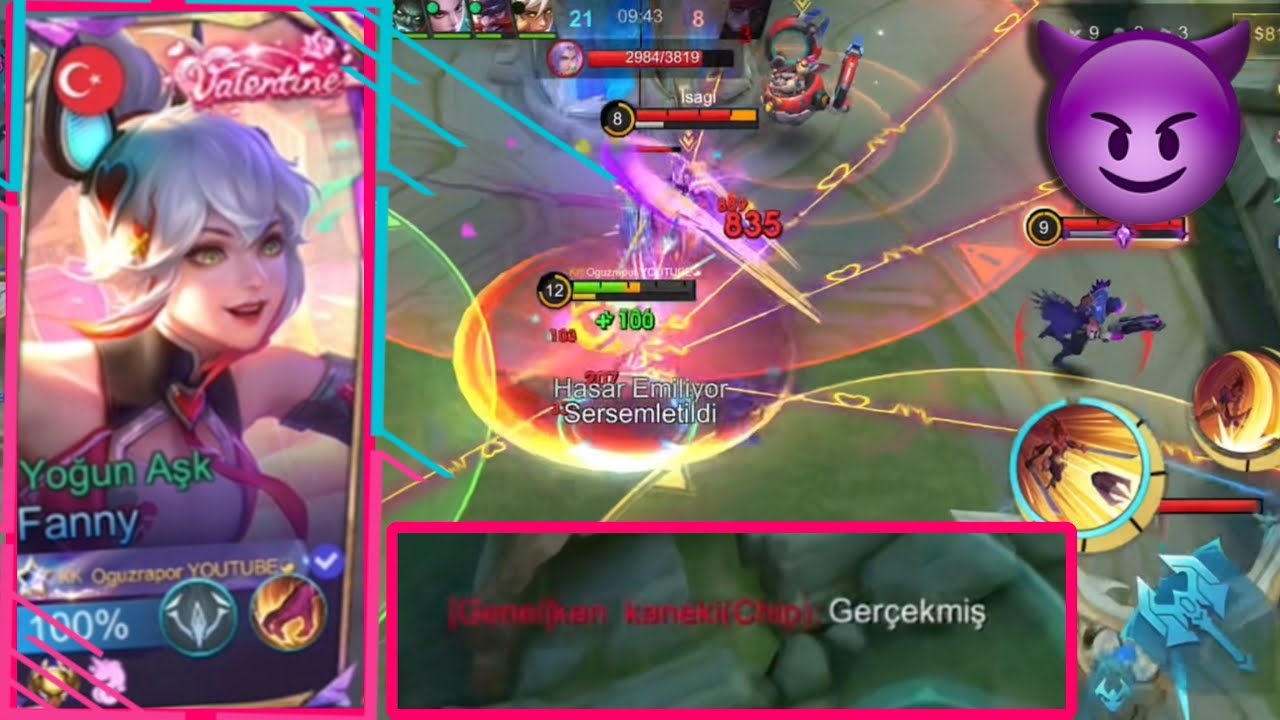 FANNY MÜK MAÇ DELİ RAMAZAN İLE DUO ! 😱 Mobile Legends Fanny Nasıl ...