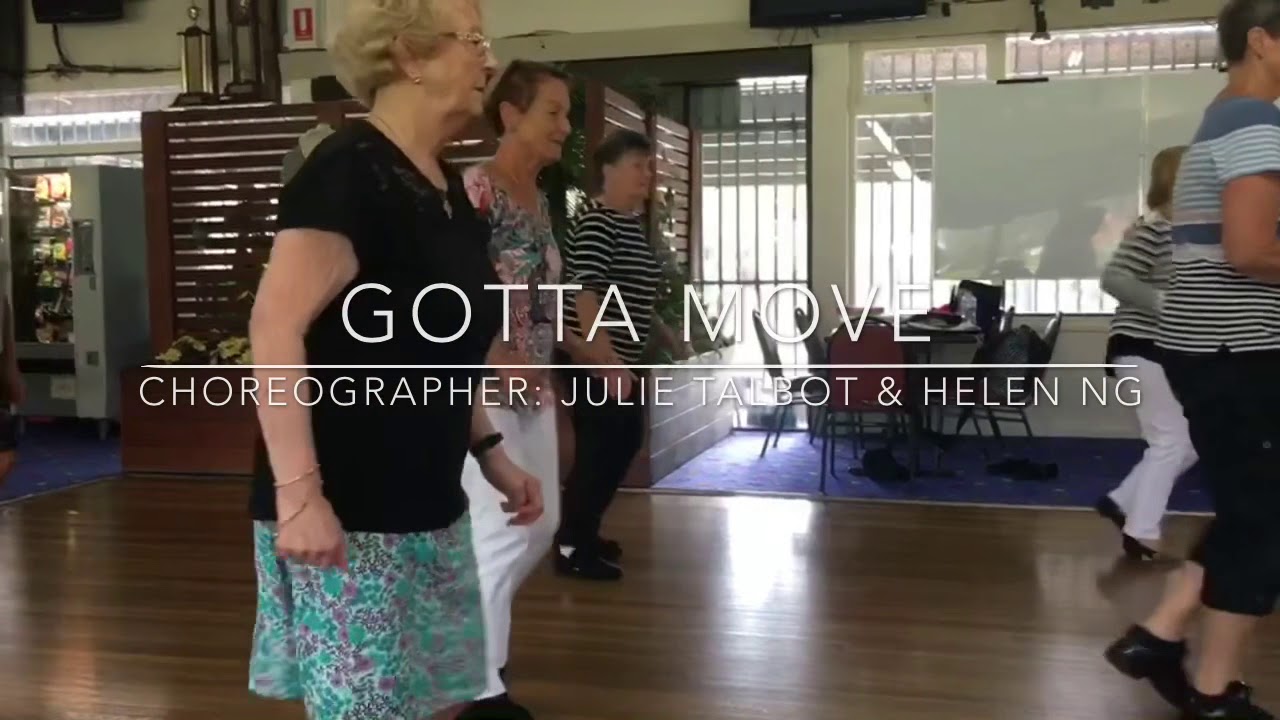Line Dance “ Gotta Move “ - YouTube