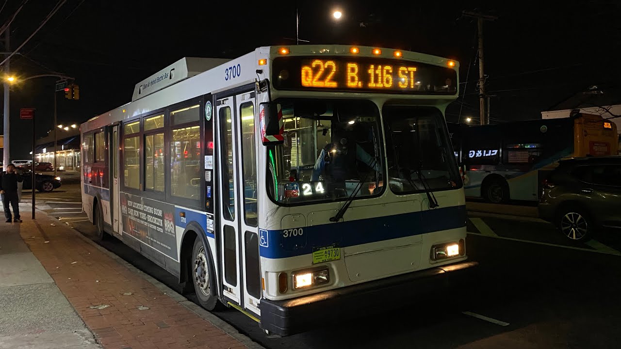 MTA Bus Company: 2007 Orion VII Old Gens #3700 & 3751 On the Q22 - YouTube