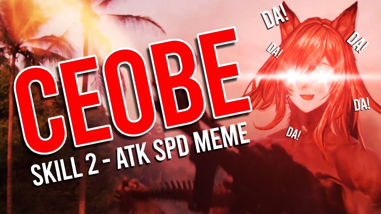 [Arknights] Ceobe Skill 2 Attack Speed Super-Buffs Memes (feat TONS OF ...
