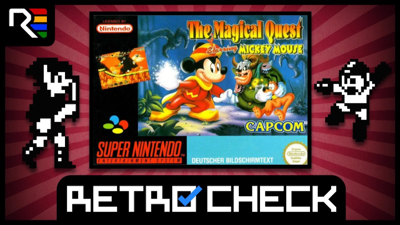Retro Check: The Magical Quest: Starring Mickey Mouse - YouTube