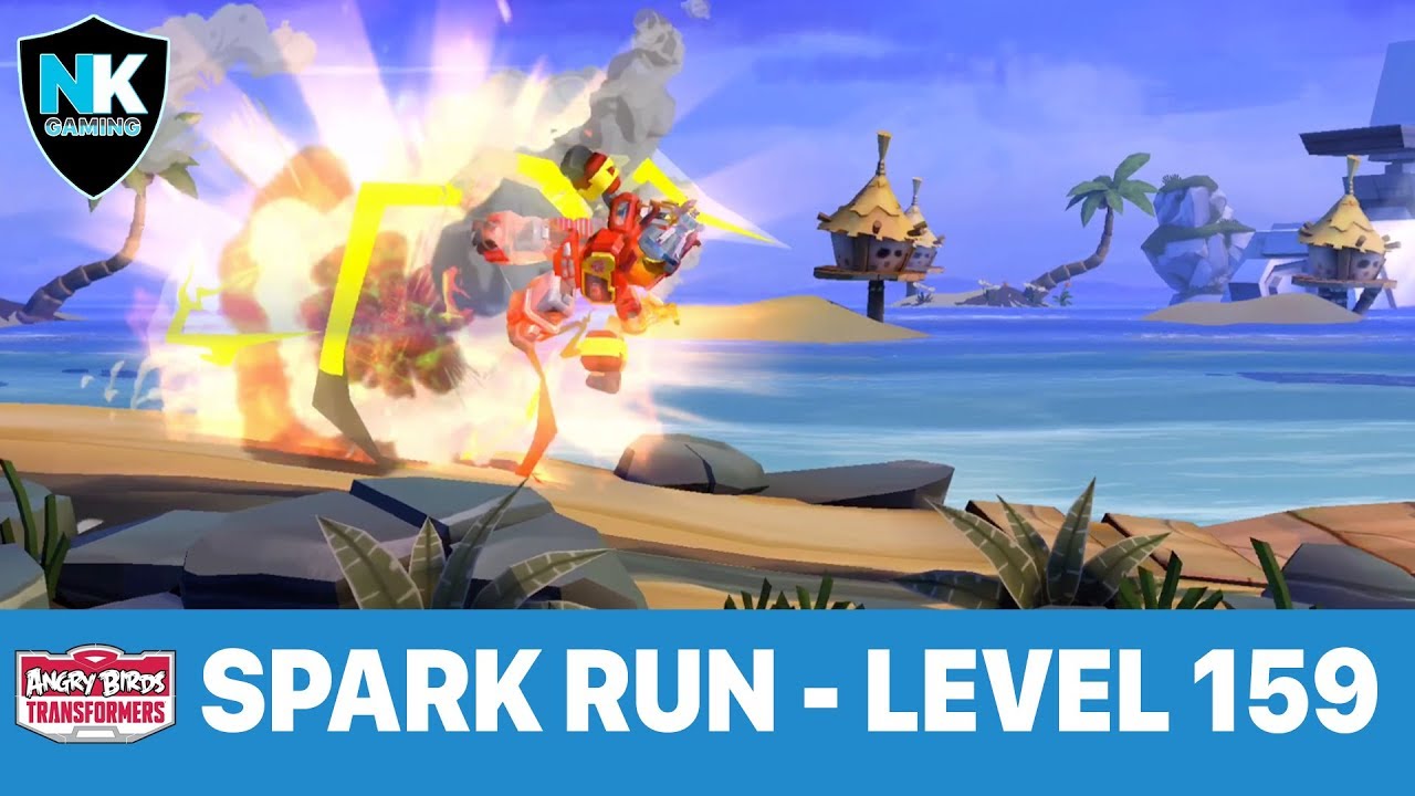 Angry Birds Transformers - Spark Run Series - Level 159 - Featuring ...