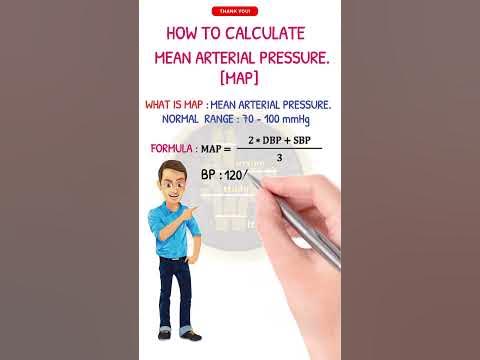 HOW TO CALCULATE MEAN ARTERIAL PRESSURE | MAP | STUDY WITH ME - YouTube