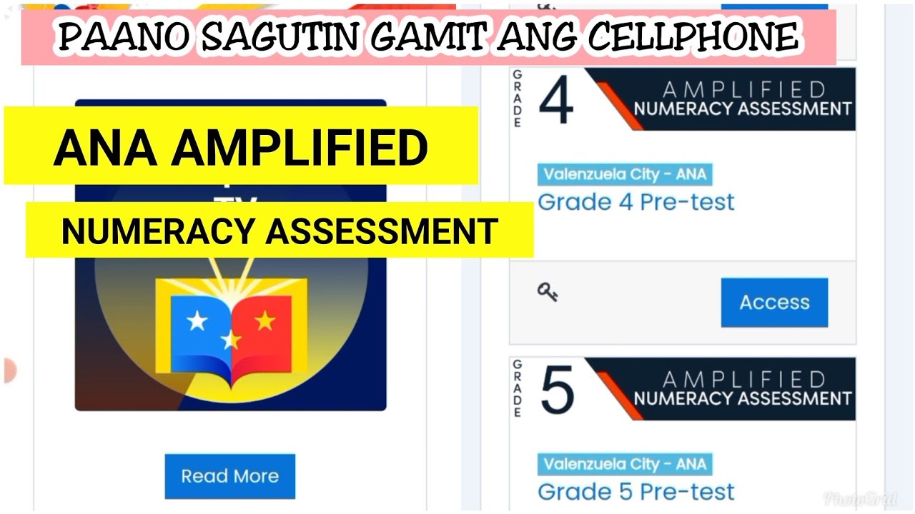 Paano Sagutin Ang ANA Amplified Numeracy Assessment Gamit Cellphone paano-sagutin-ang-ana-amplified-numeracy-assessment-gamit-cellphone
