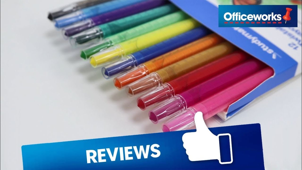 Studymate Twistable Crayons Overview - YouTube