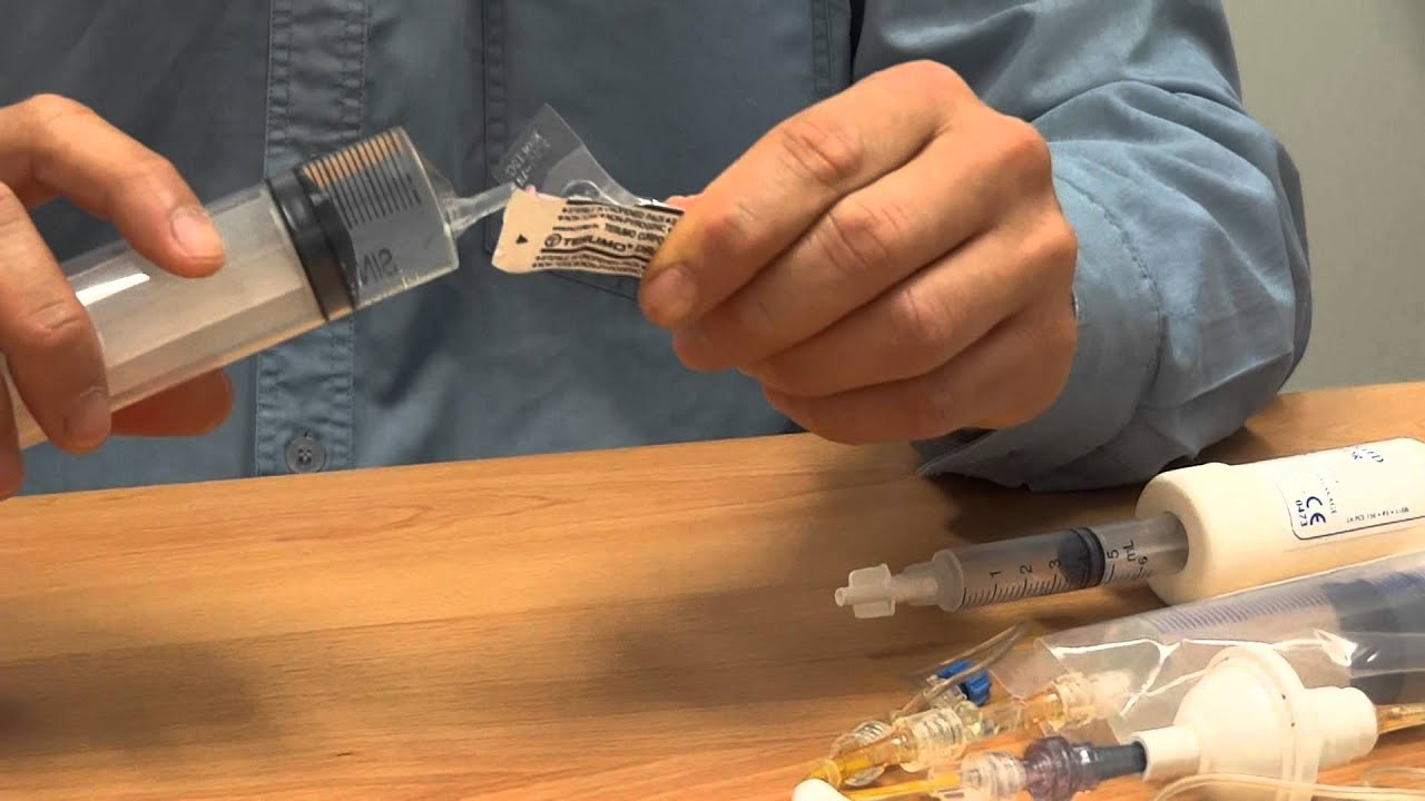 Go Medical Disposable PCEA Priming Method 1 - YouTube