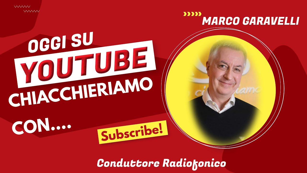 Chiacchieriamo con.....MARCO GARAVELLI (Puntata 1) - YouTube