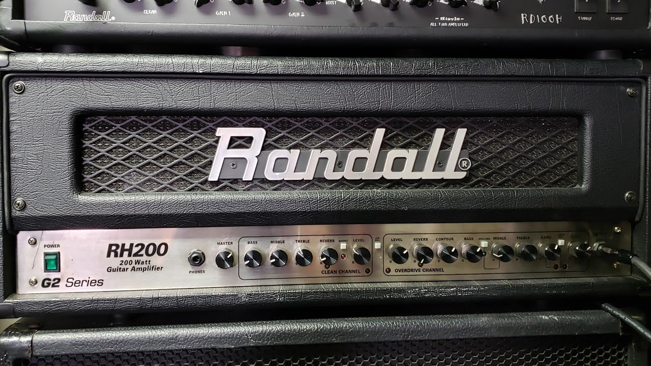 Randall RH200 G2 - Such a great Solid State! - YouTube