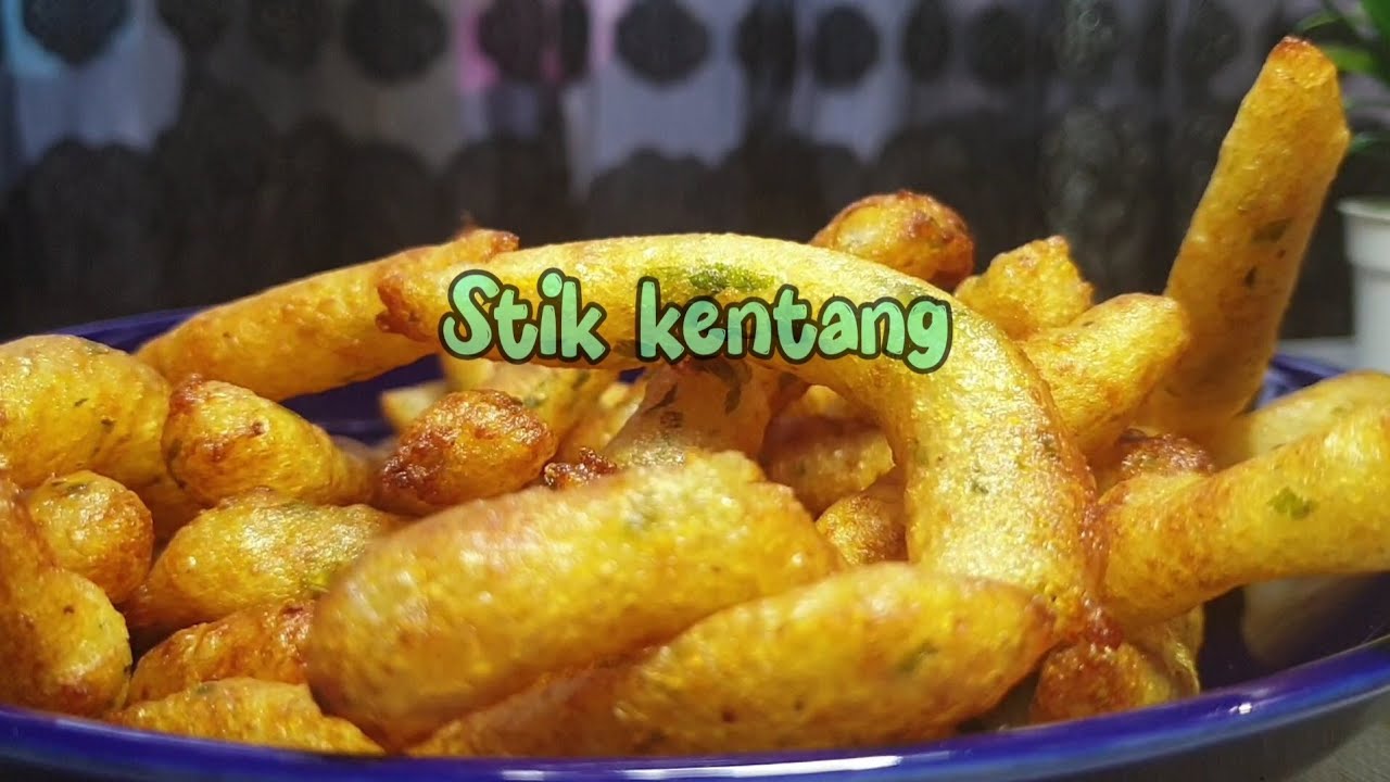 Stik kentang, camilan kakak naifah - YouTube