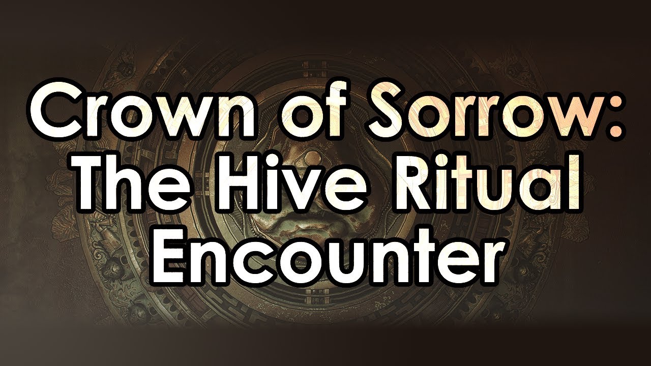 Destiny 2: Hive Ritual Encounter - Crown of Sorrow Raid Guide - YouTube