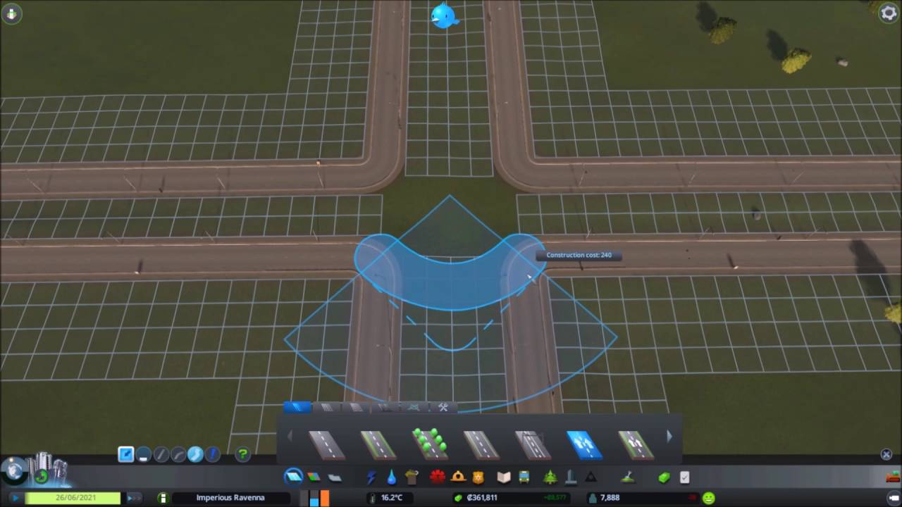 Cities: Skylines - Roundabout Trick For Your Expressway/Highway Network ...