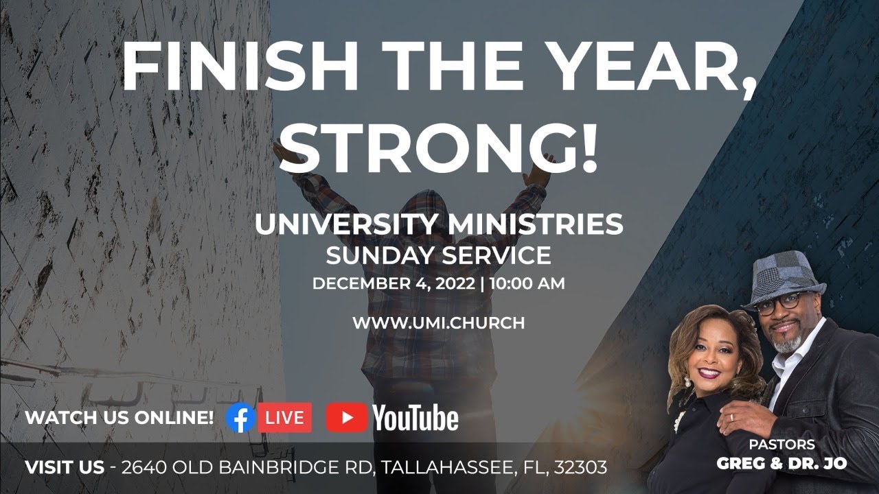 Sunday Service - Finish the Year, STRONG! - YouTube