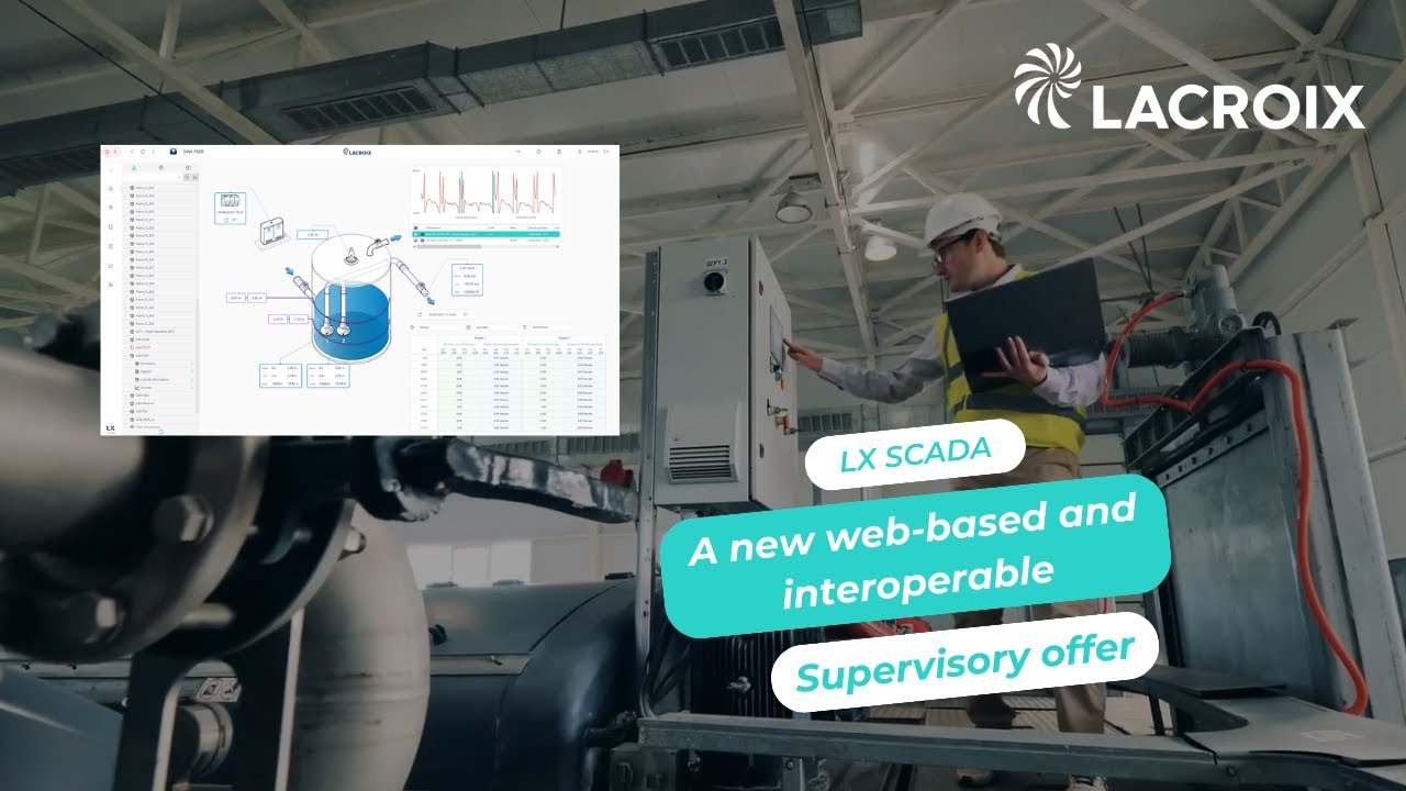 LX SCADA Supervisory software web based and interoperable for water networks control and ...