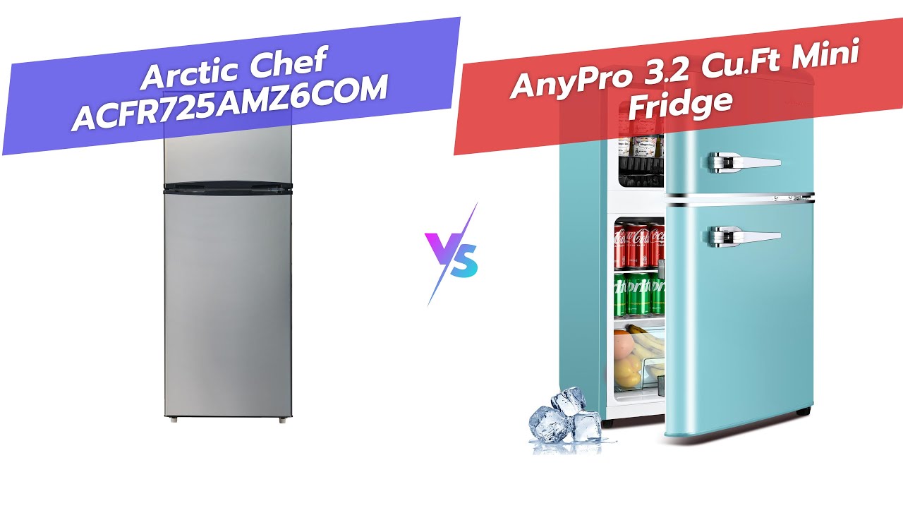 🥶 ARCTIC CHEF vs Anypro Mini Fridge Comparison! ️ - YouTube