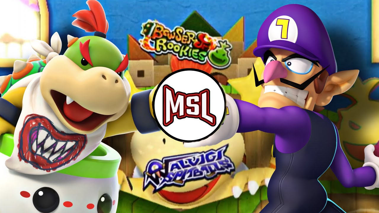 REVENGE SEASON! Bowser Jr. Rookies VS Waluigi Spitballs | Mario ...