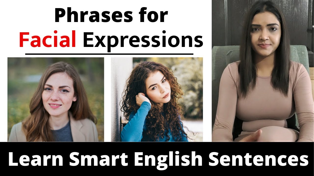 Phrases for Facial Expressions | Learn English in हिंदी - YouTube