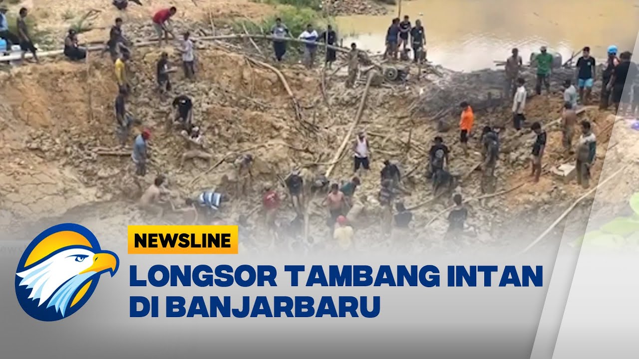 Tambang Intan di Banjarbaru L0ngs*R, Satu Pekerja T3w4s - [Newsline ...