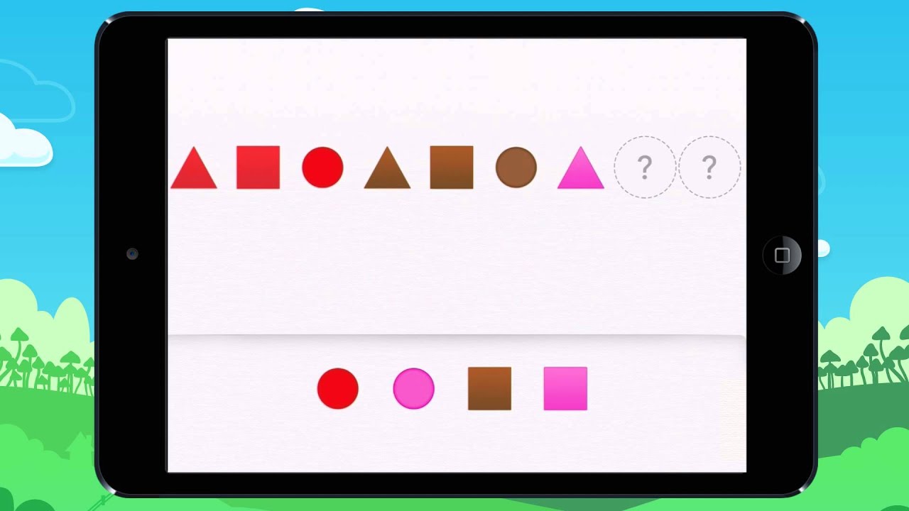 Moving the shape to continue the pattern. Example 1 - YouTube