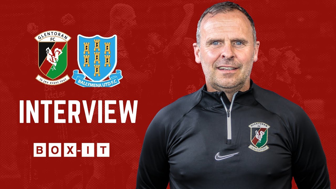 Interview | Rodney McAree - Post Match Ballymena United [2-0] - YouTube