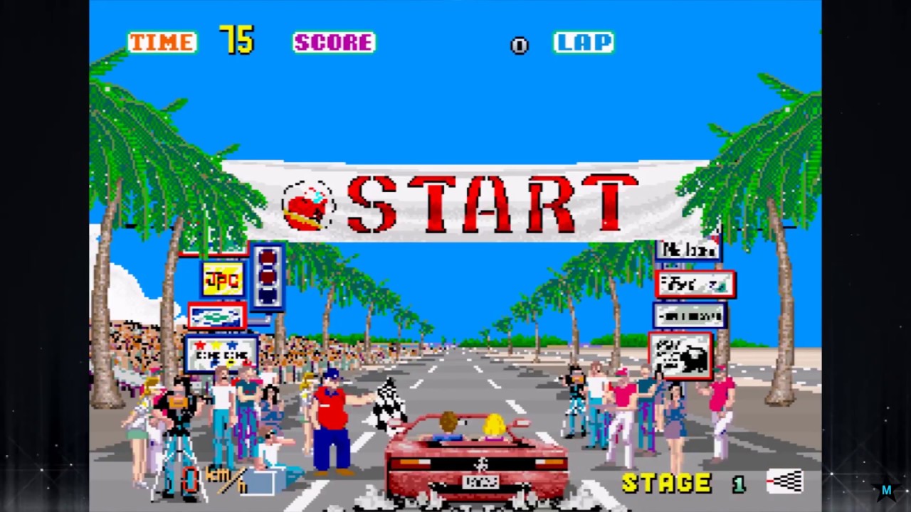 Out Run - 1986 - Yū Suzuki ( Sega AM2) - YouTube