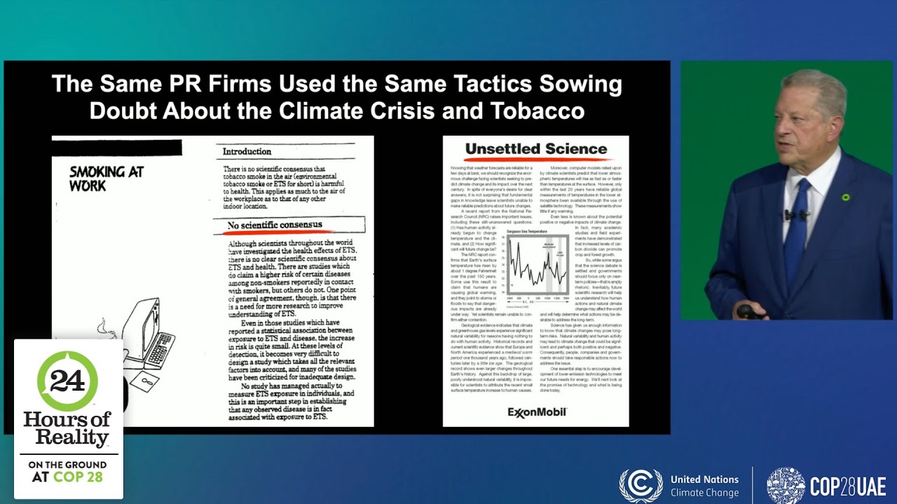 The Heavy Footprint of Oil and Gas at COP - YouTube