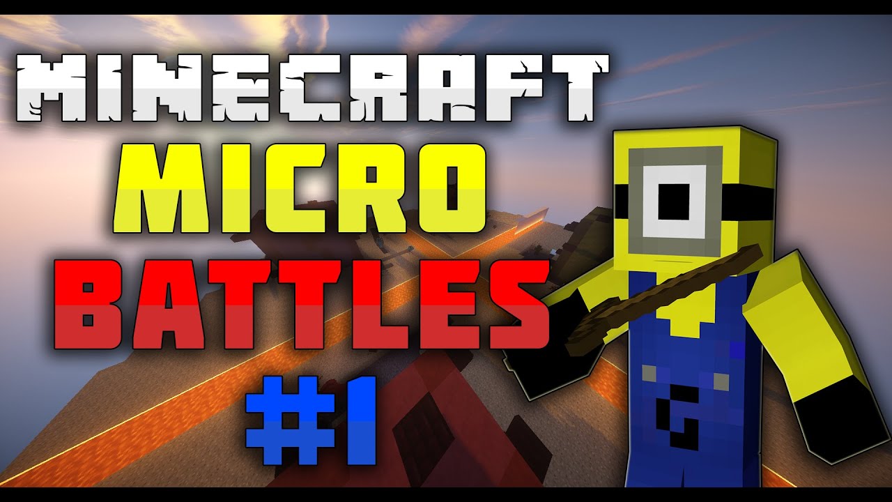 Minecraft: Micro Battles: Episode 1 w/Noobpwnge61 - YouTube