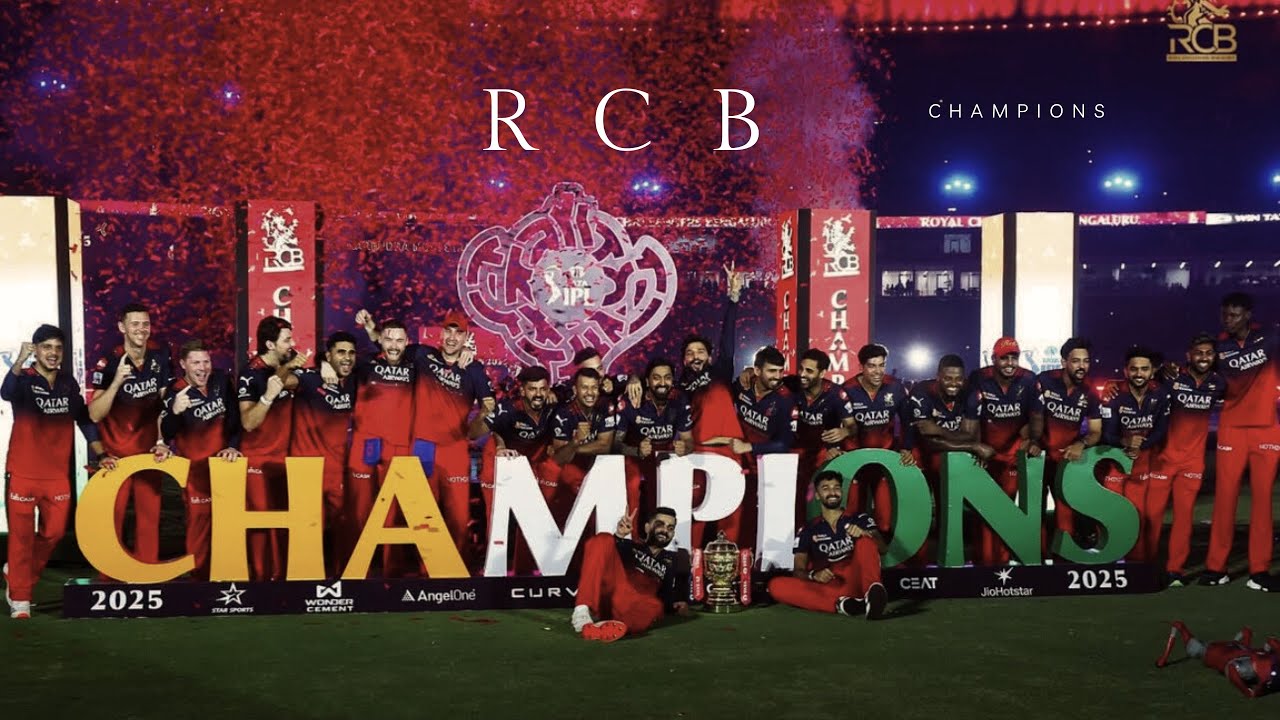 RCB FINAL MATCH - CHAMPIONS 2025 🎉 - YouTube