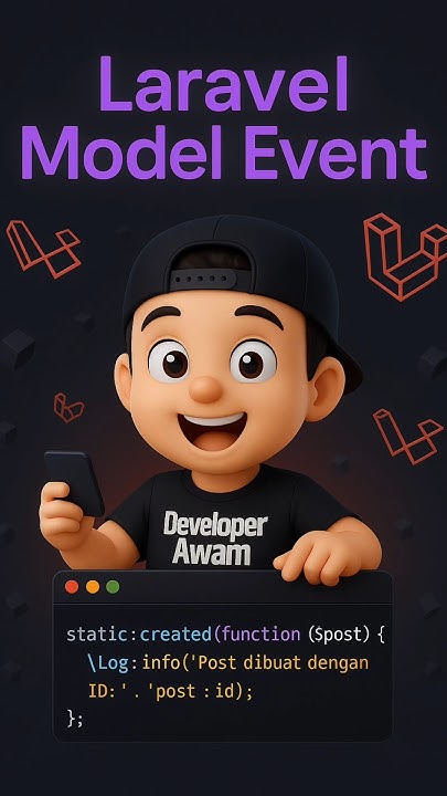 Laravel Model Events! Aksi otomatis tanpa ribet di controller #laravel #LaravelTips # ...