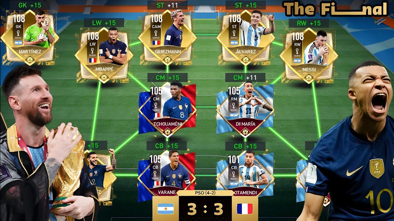1 YEAR SINCE THE HISTORIC FIFA WORLD CUP FINAL! 🇦🇷VS🇫🇷 - YouTube