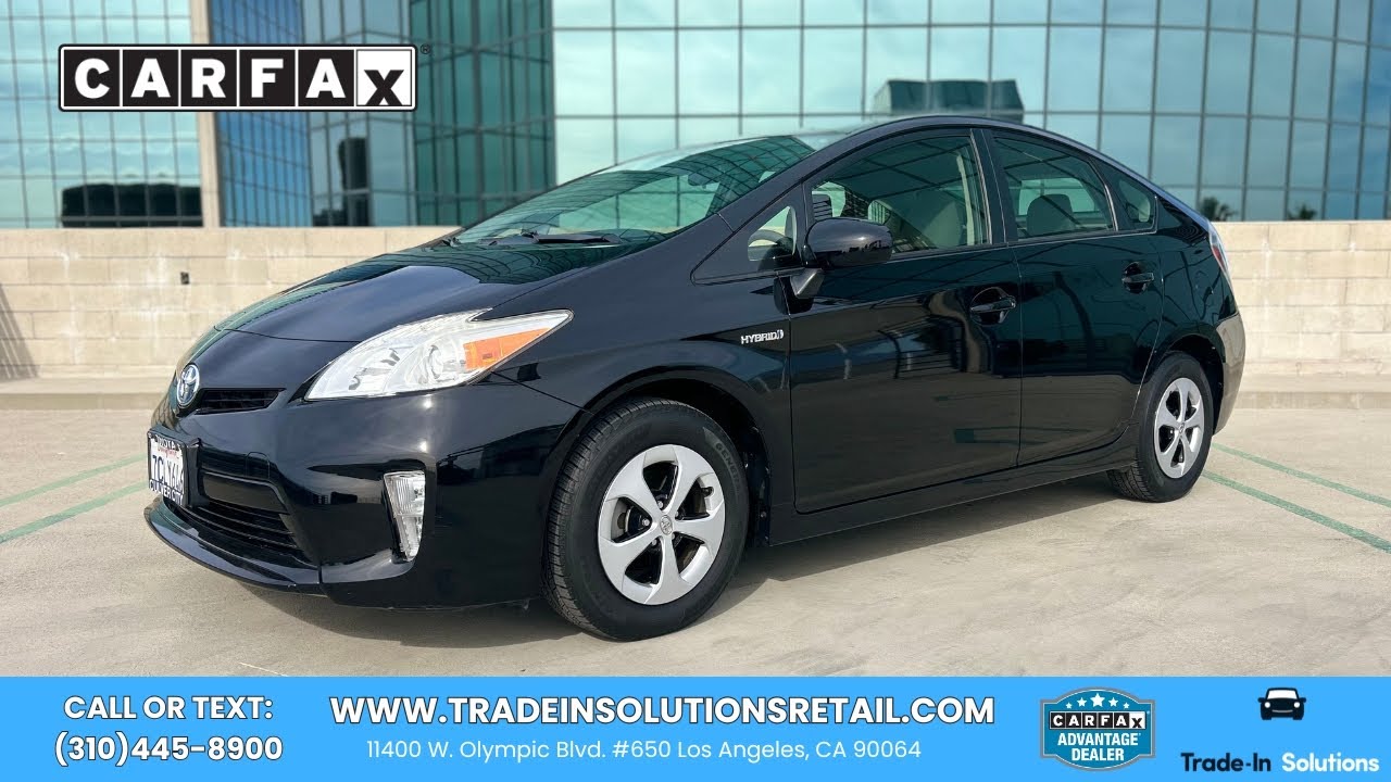 TOYOTA PRIUS TWO INSANE PRICE at Trade-In Solutions Los Angeles! - YouTube