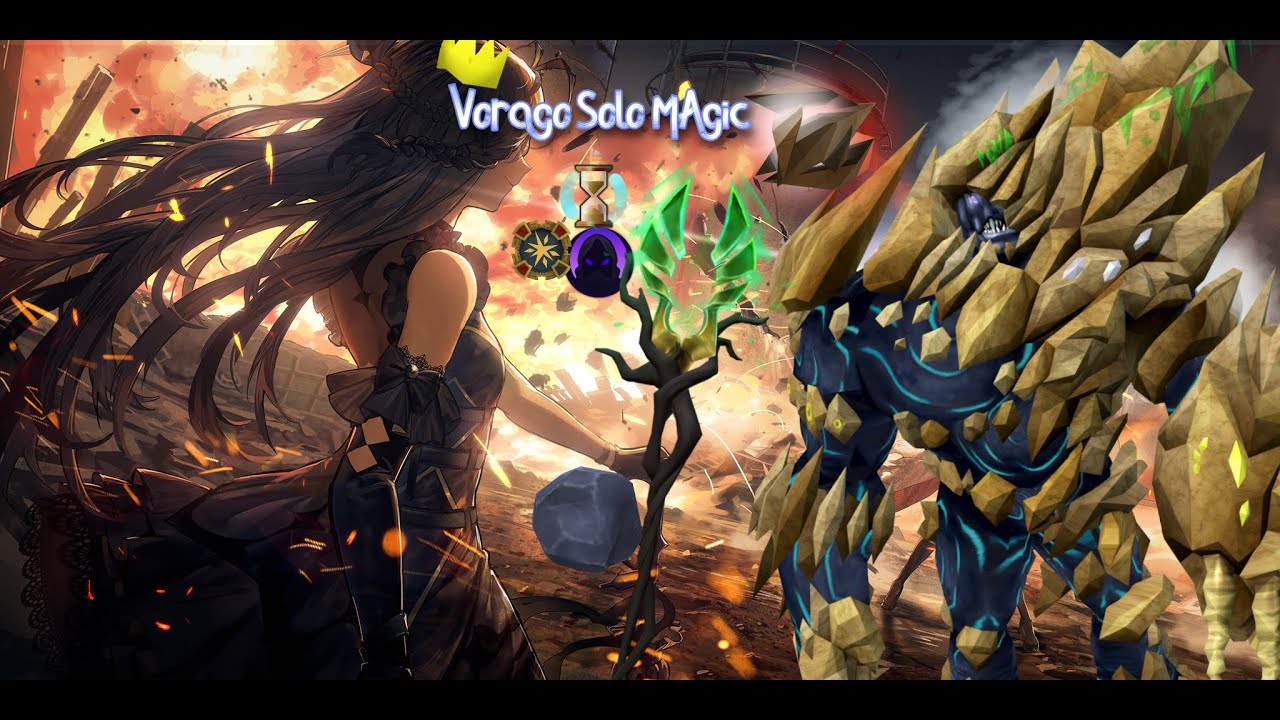 RuneScape Vorago Solo Magic T100 (Week Scupulus) (∩ᄑ_ᄑ)⊃━☆ﾟ*･｡*･:≡( ε ...
