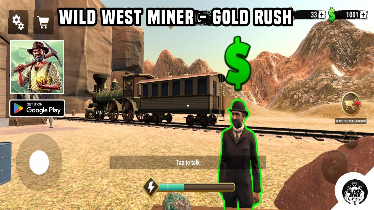 Wild West Miner - Gold Rush - Android Gameplay - YouTube