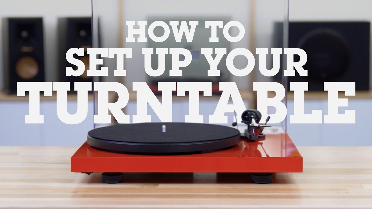 How to set up a belt-driven turntable with a pre-mounted cartridge ...
